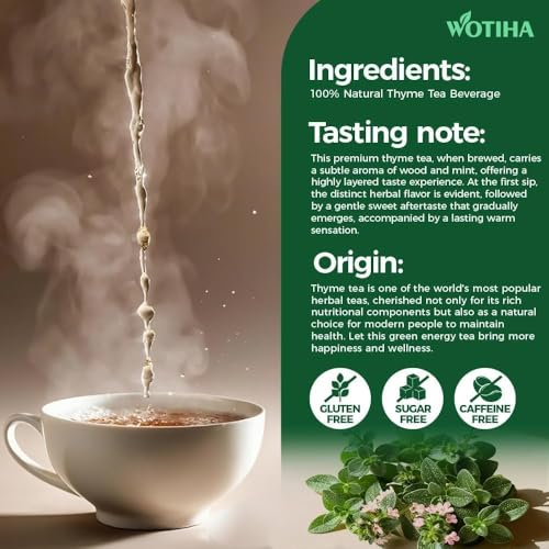 herbal thyme tea for relaxation