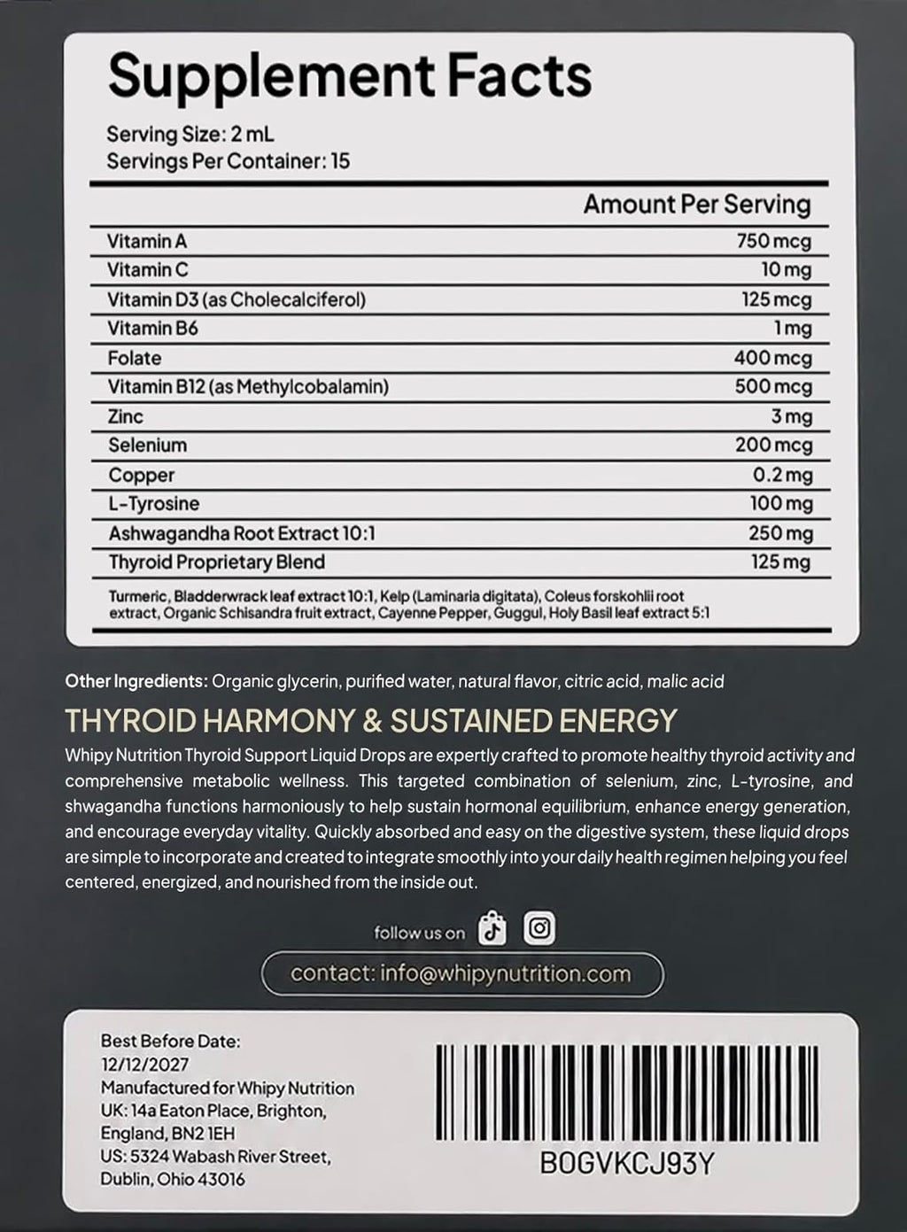 herbal thyroid support for vitality