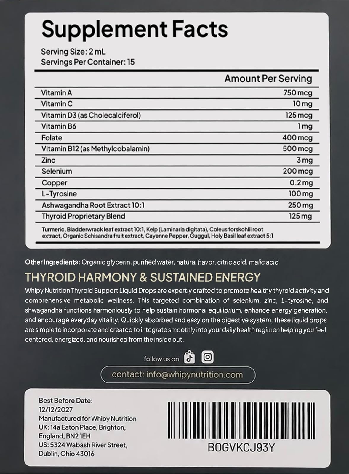 herbal thyroid support for vitality