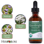 Herbal tincture for calming nights