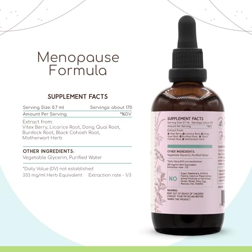 herbal tincture for menopause support