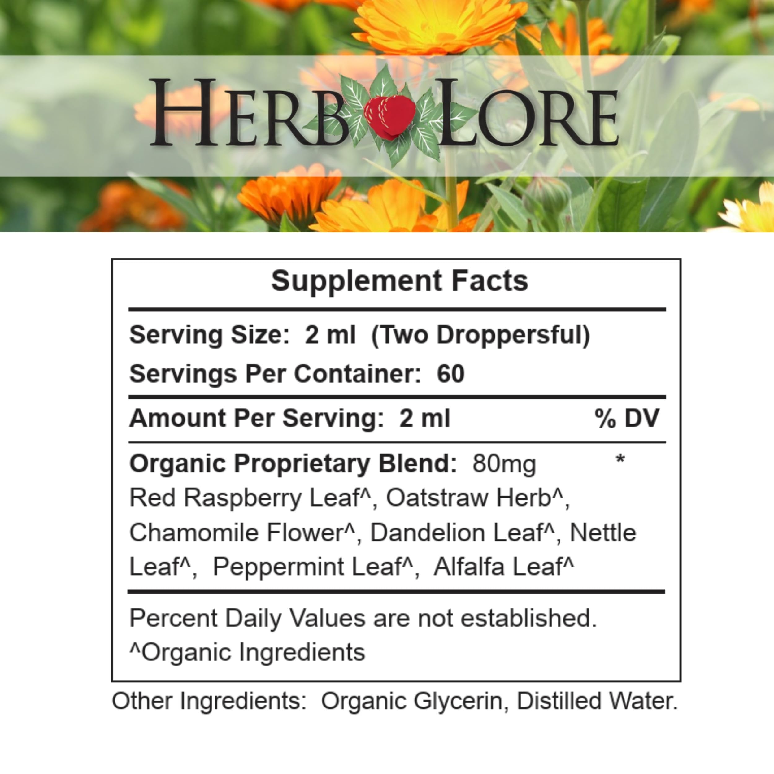 herbal tincture for pregnancy comfort