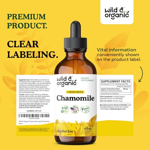 herbal tincture with chamomile benefits