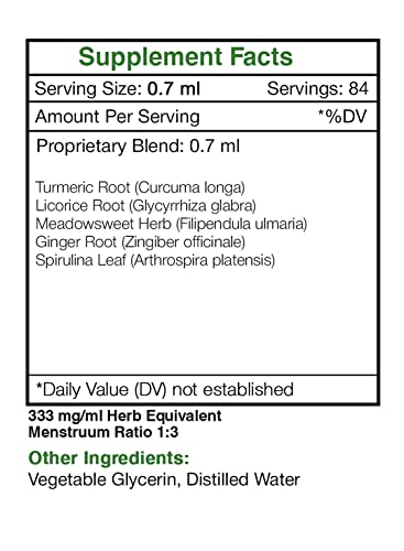 herbal tincture with spirulina benefits