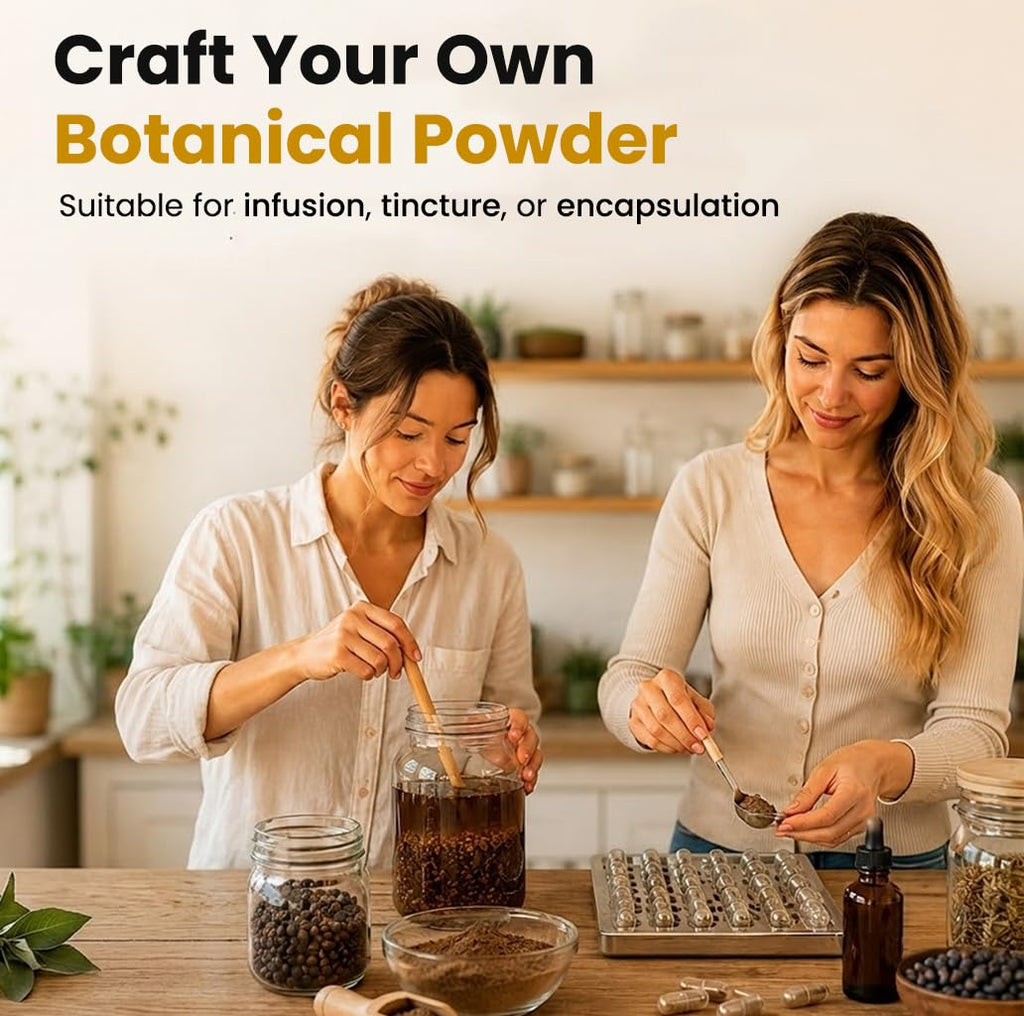 Herbal tinctures with chaste tree powder