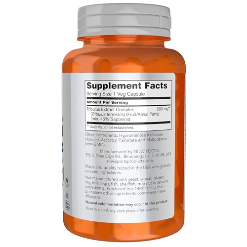 Herbal Tribulus capsules for vitality
