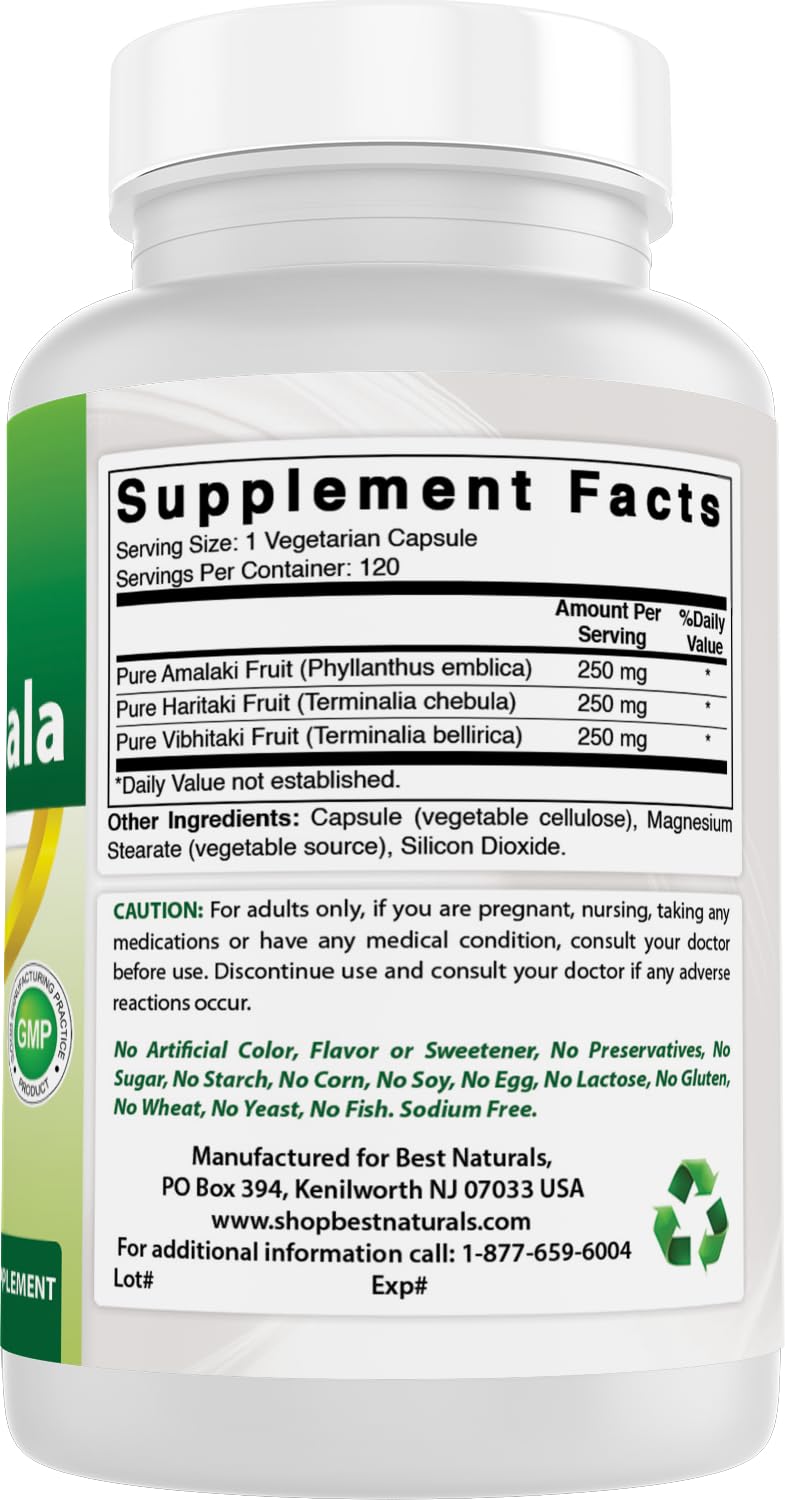 herbal triphala for weight management