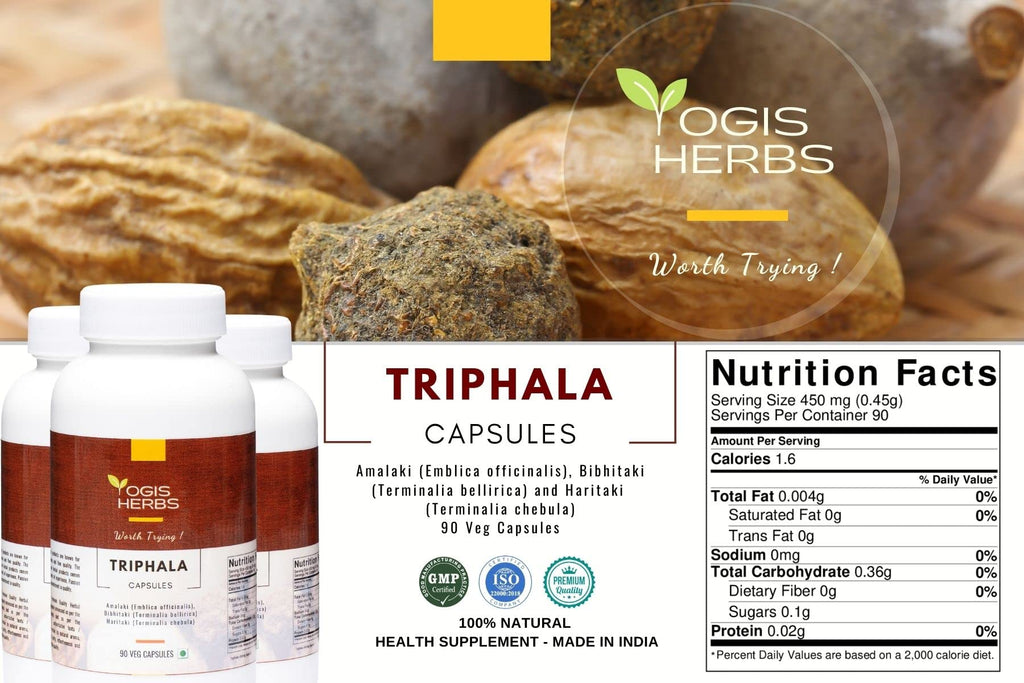 herbal triphala supplement for vitality