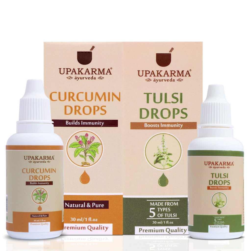 herbal turmeric and tulsi supplement