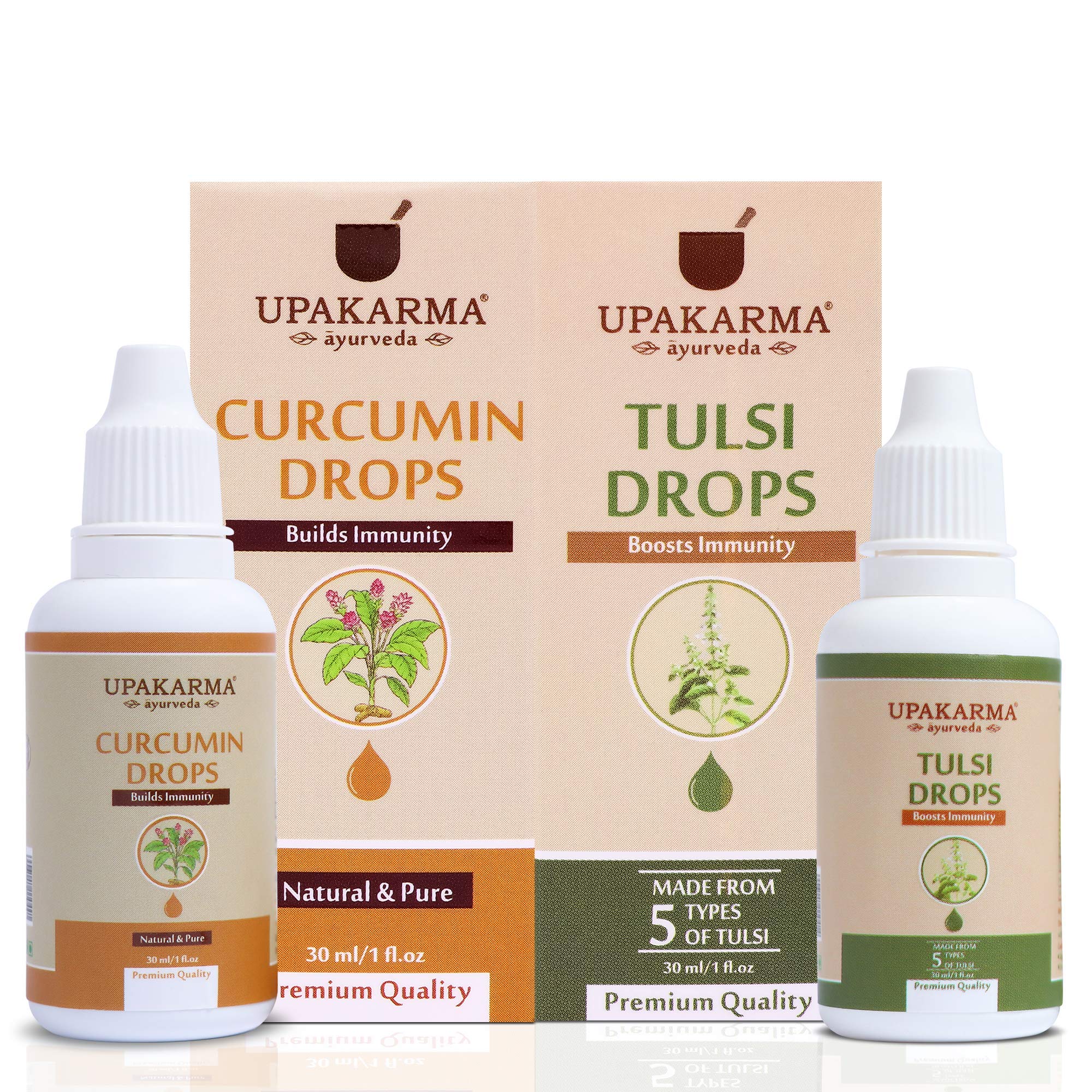 herbal turmeric and tulsi supplement