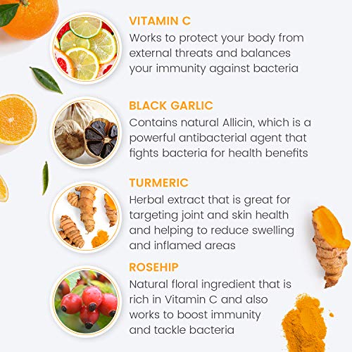 Herbal turmeric capsules for everyday use