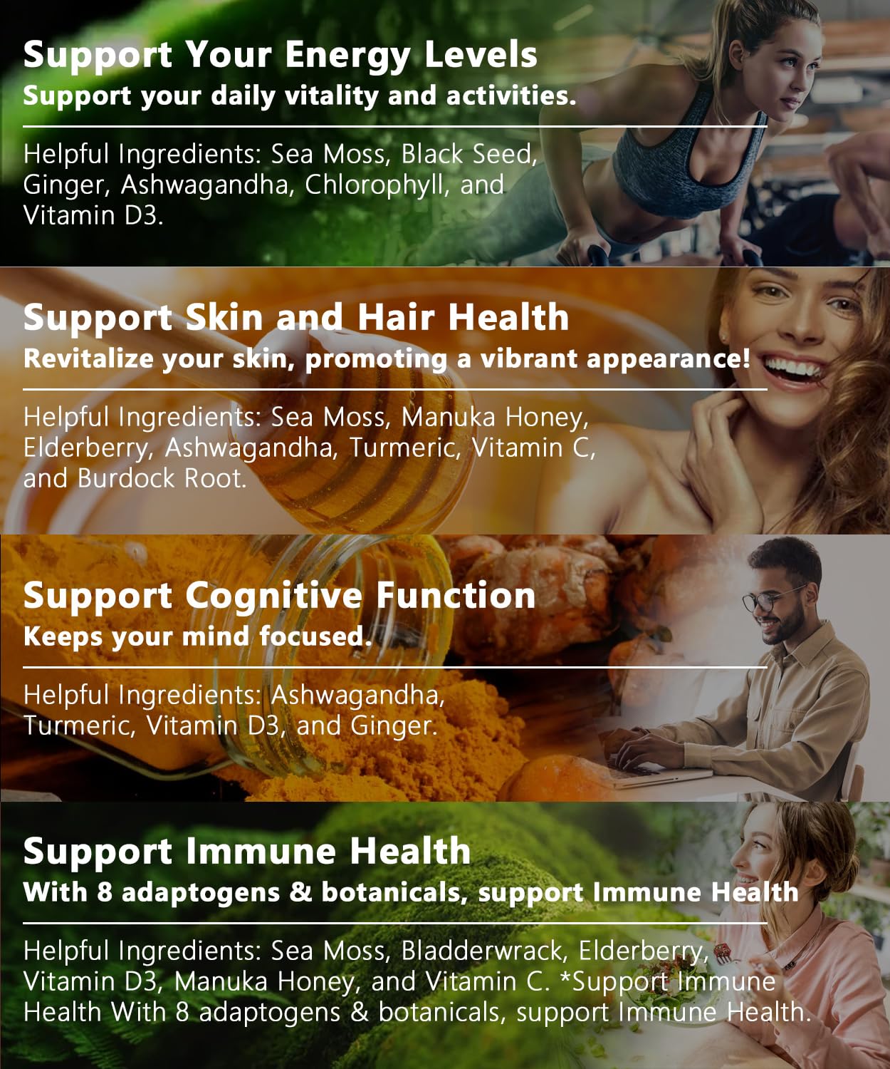 Herbal turmeric capsules for wellness