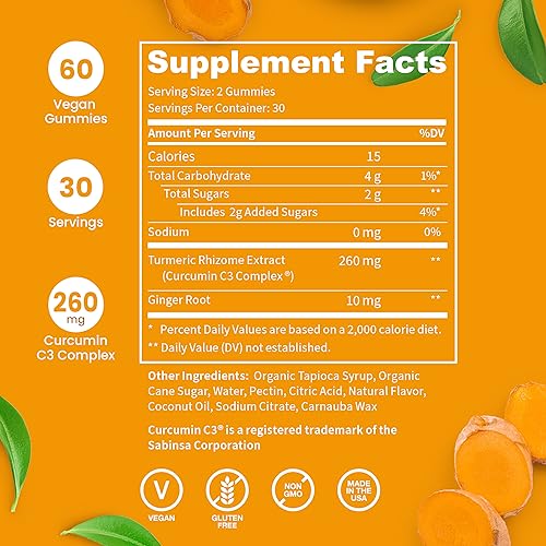 Herbal turmeric chews for active lifestyle