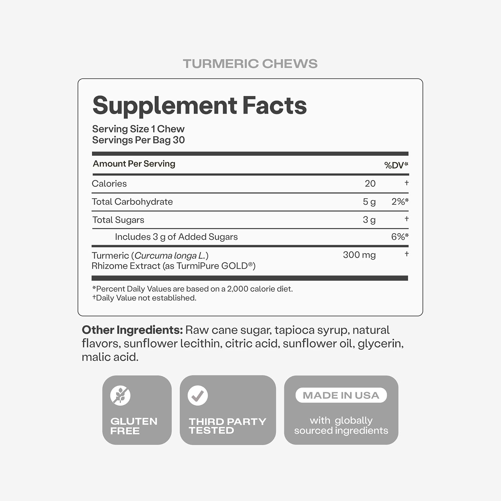 herbal turmeric chews for immune boost