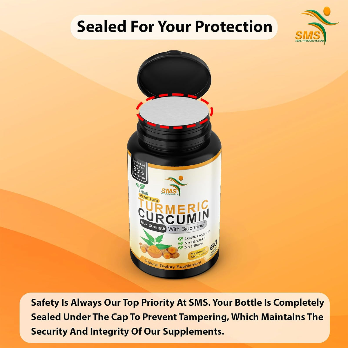 Herbal turmeric curcumin for wellness