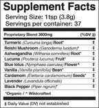 herbal turmeric curcumin powder