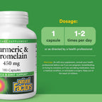 Herbal turmeric curcumin supplement benefits