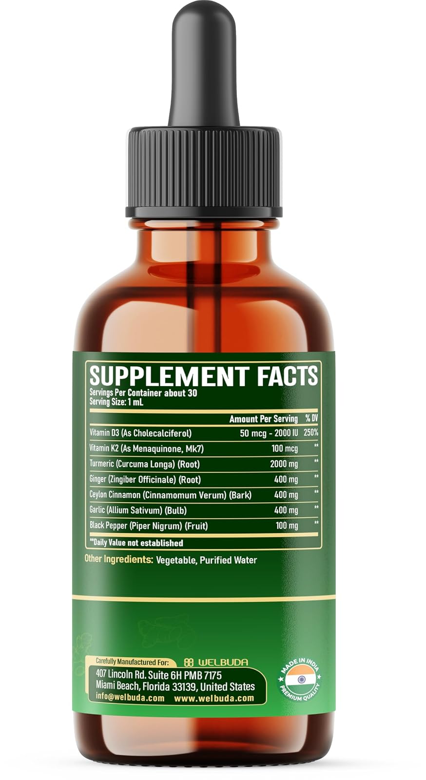 herbal turmeric curcumin supplement packs