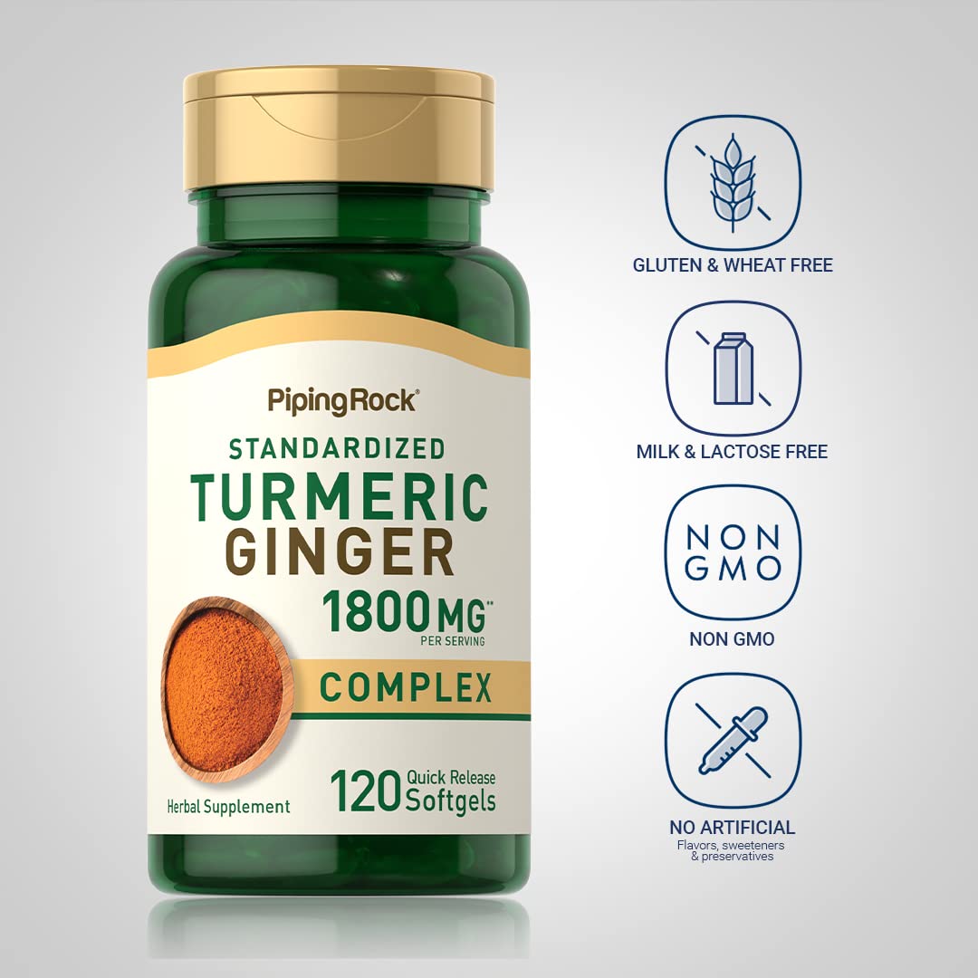 herbal turmeric ginger softgels
