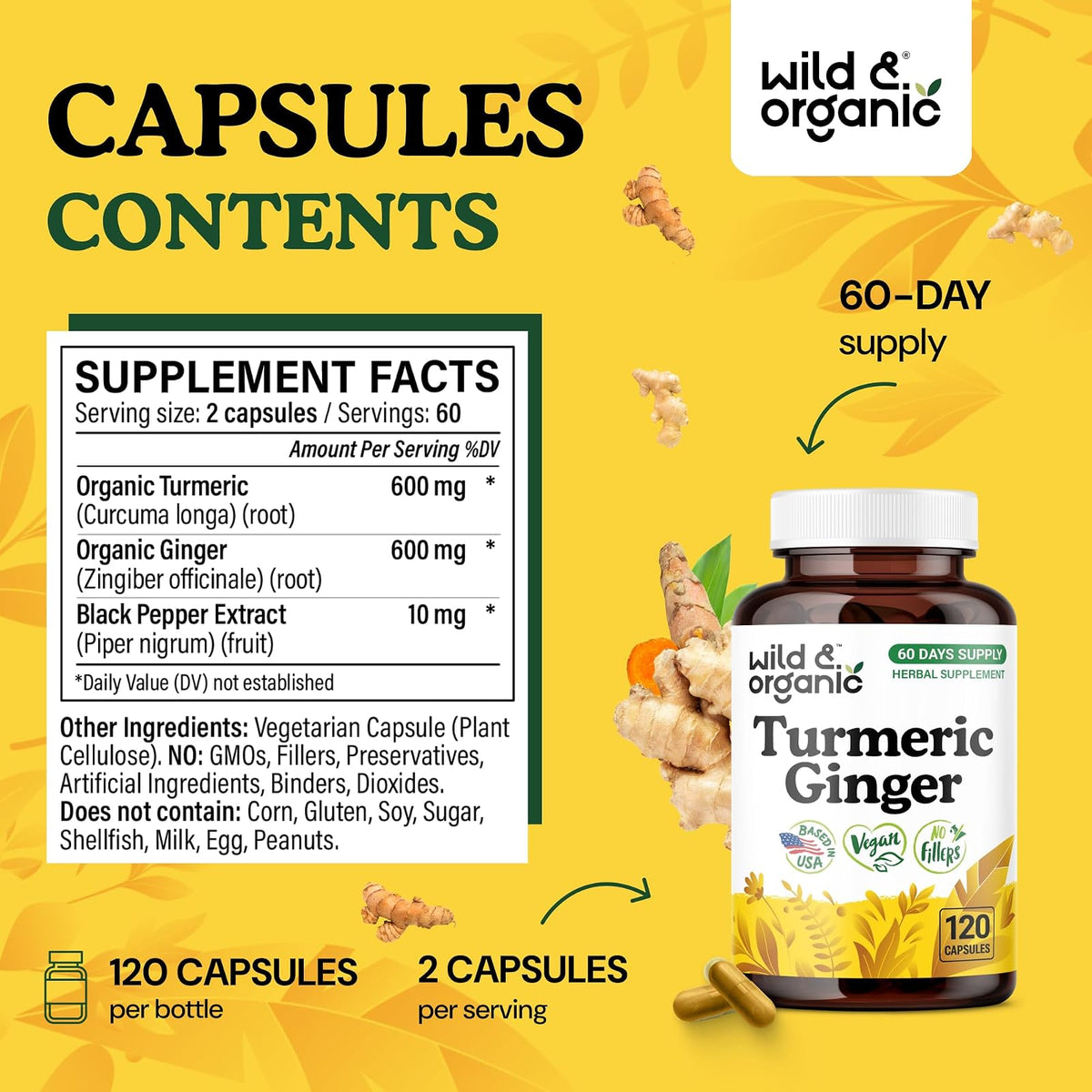 herbal turmeric ginger wellness