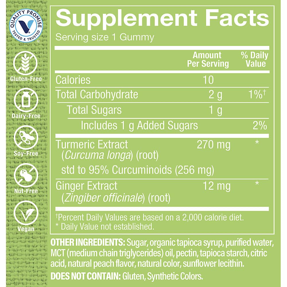 herbal turmeric gummies for natural relief
