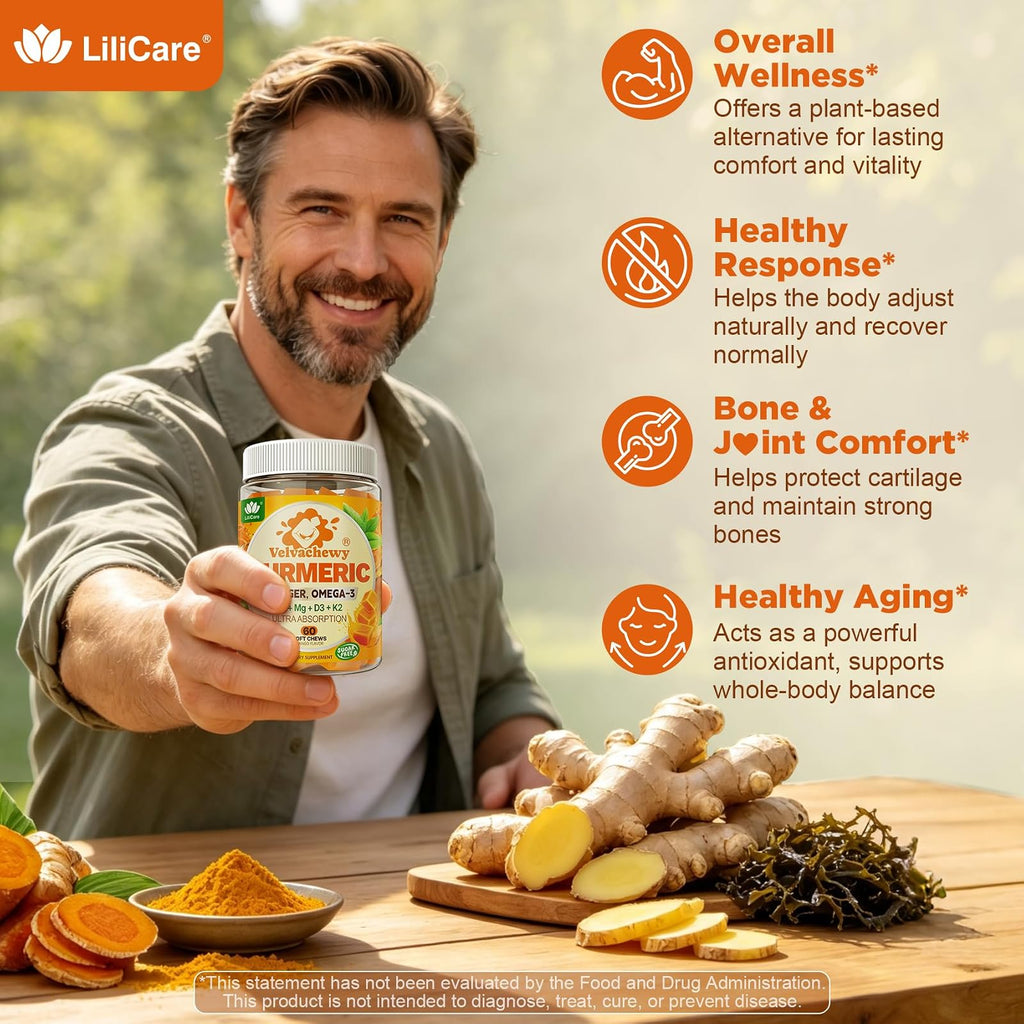 herbal turmeric gummies for wellness