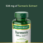 Herbal turmeric supplement for daily health