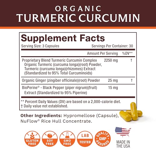 herbal turmeric supplement for health