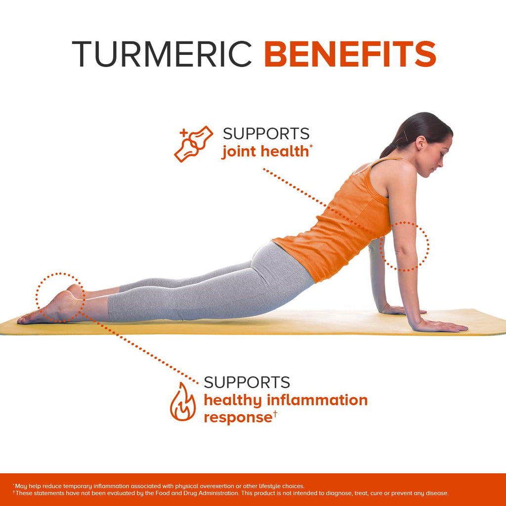 herbal turmeric supplement for overall health