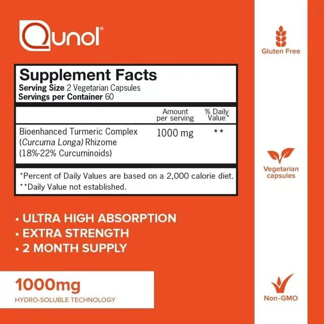 herbal turmeric supplement for overall wellness