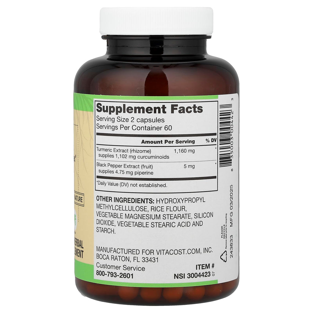 herbal turmeric supplement for vitality