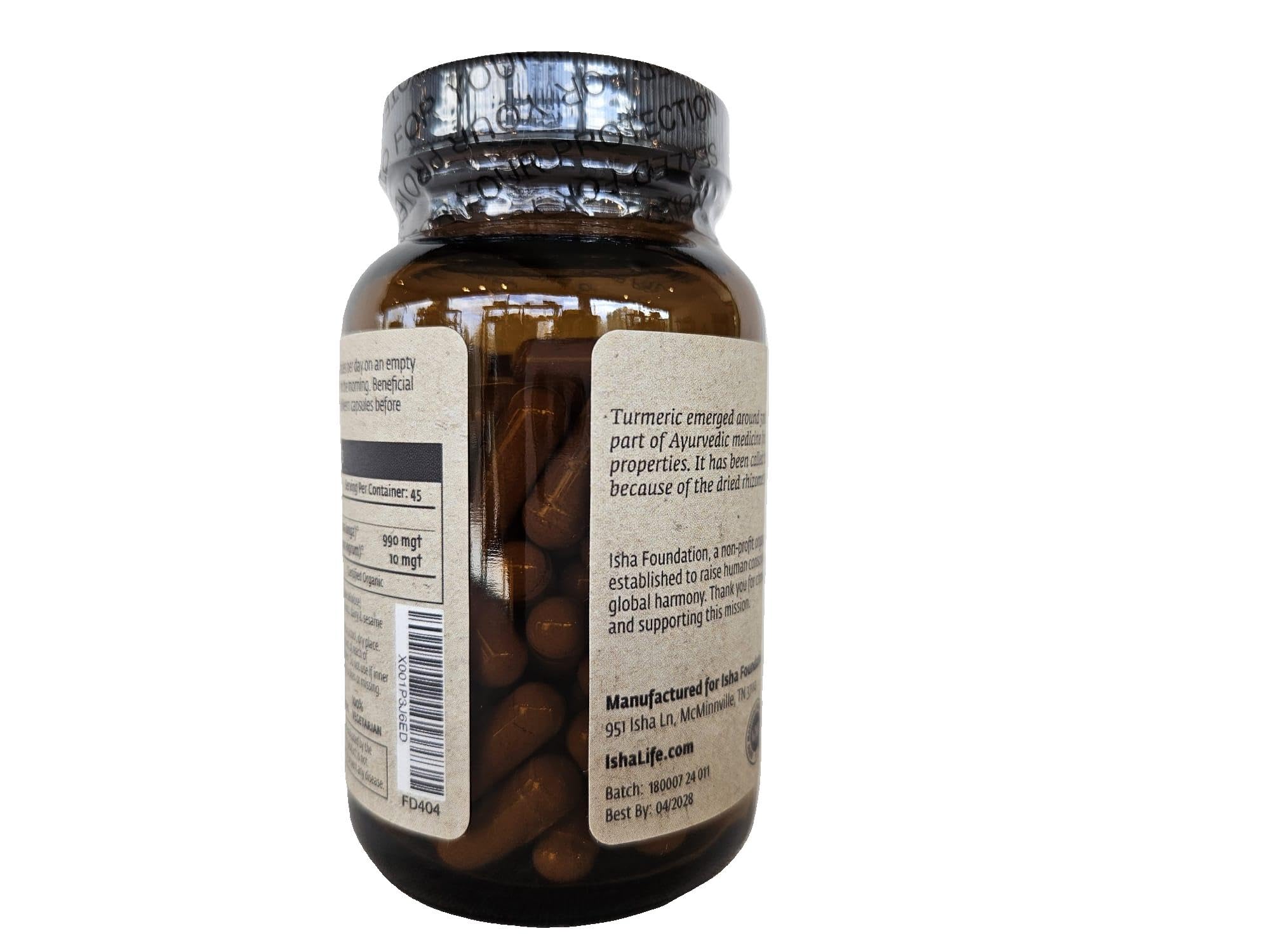 herbal turmeric supplement for vitality