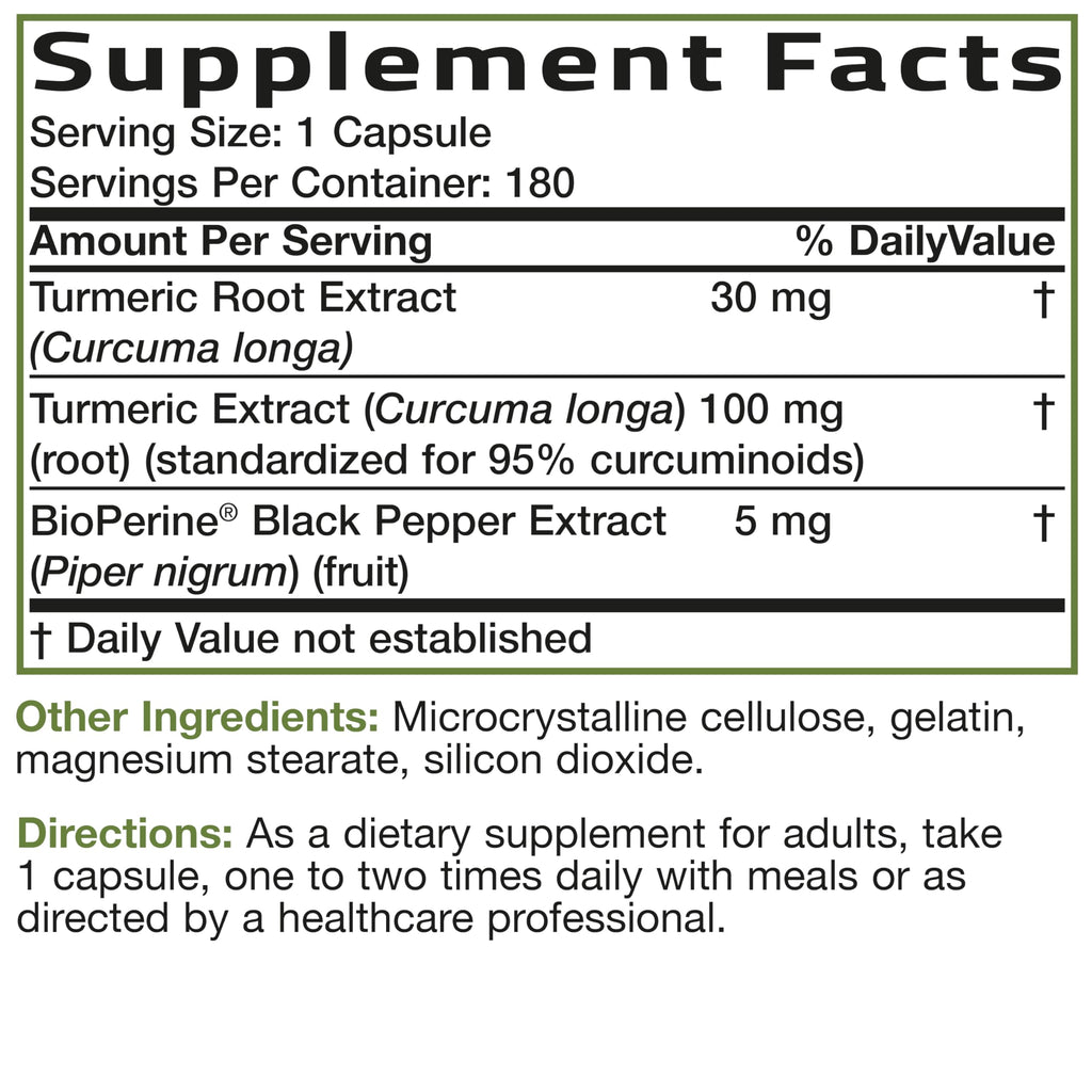 herbal turmeric supplement for vitality