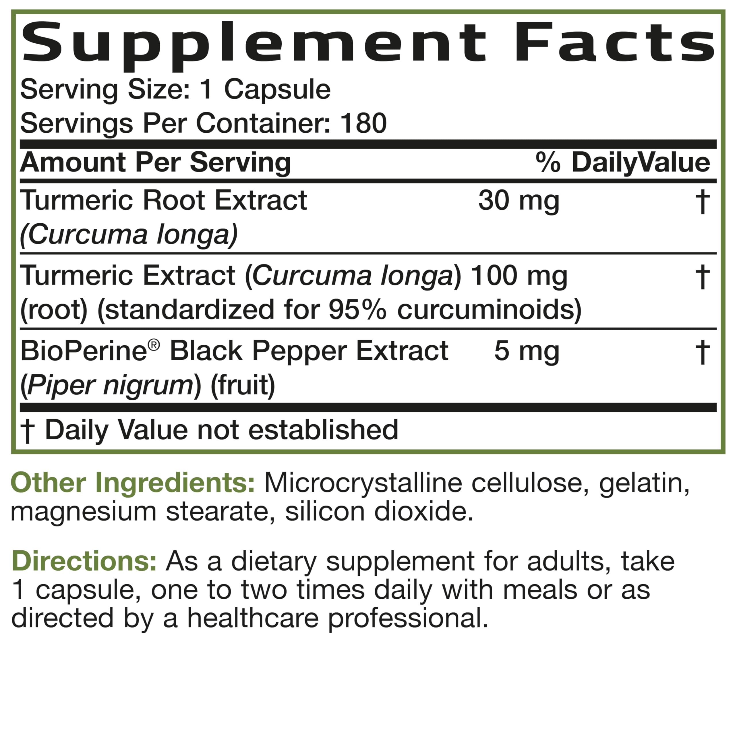 herbal turmeric supplement for vitality