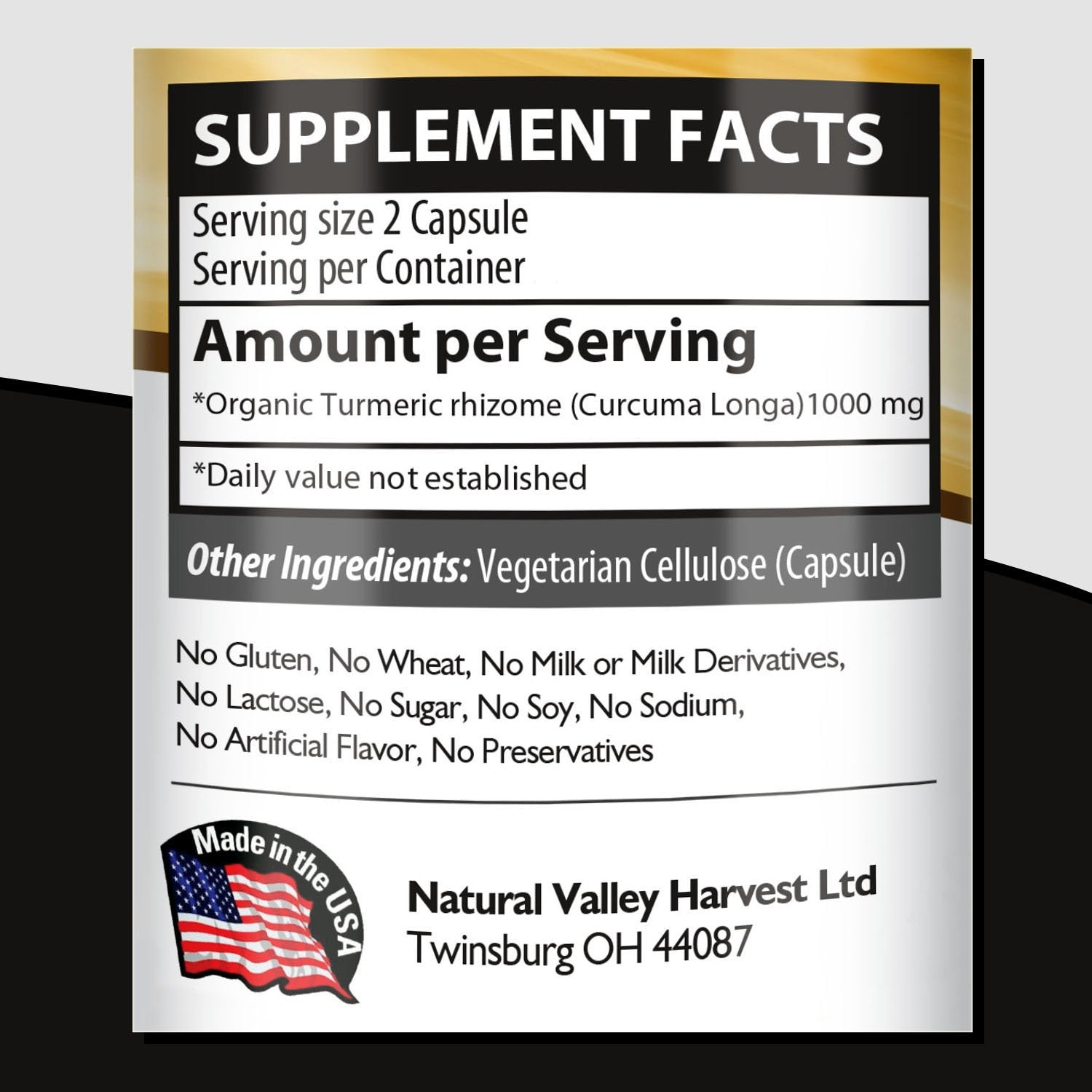 herbal turmeric supplement for vitality