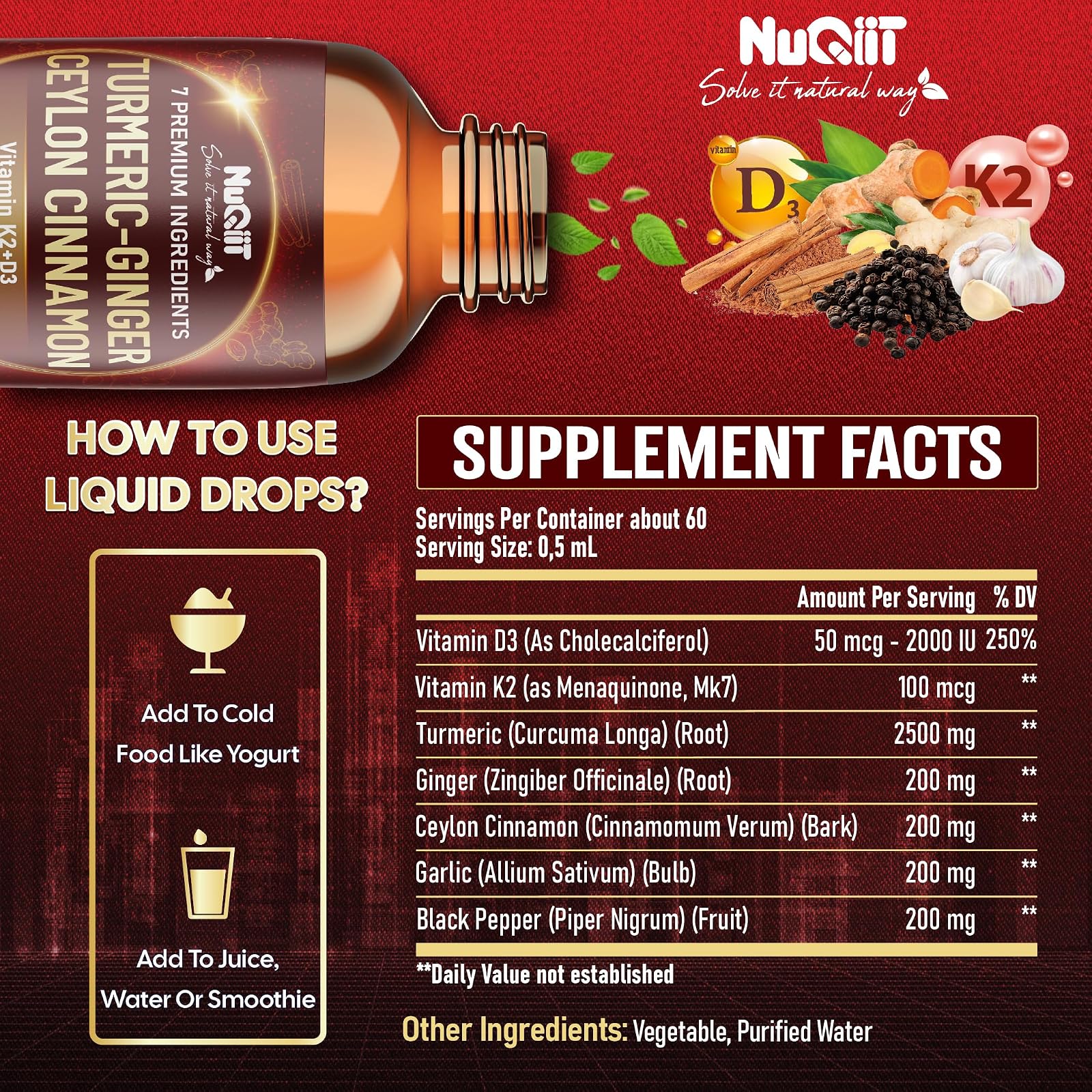 herbal turmeric supplement for wellness