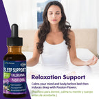 herbal valerian drops for restful sleep