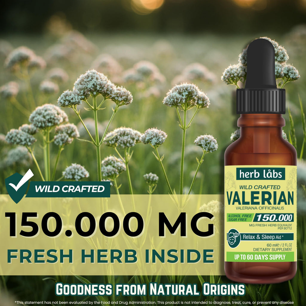 herbal valerian extract for better sleep