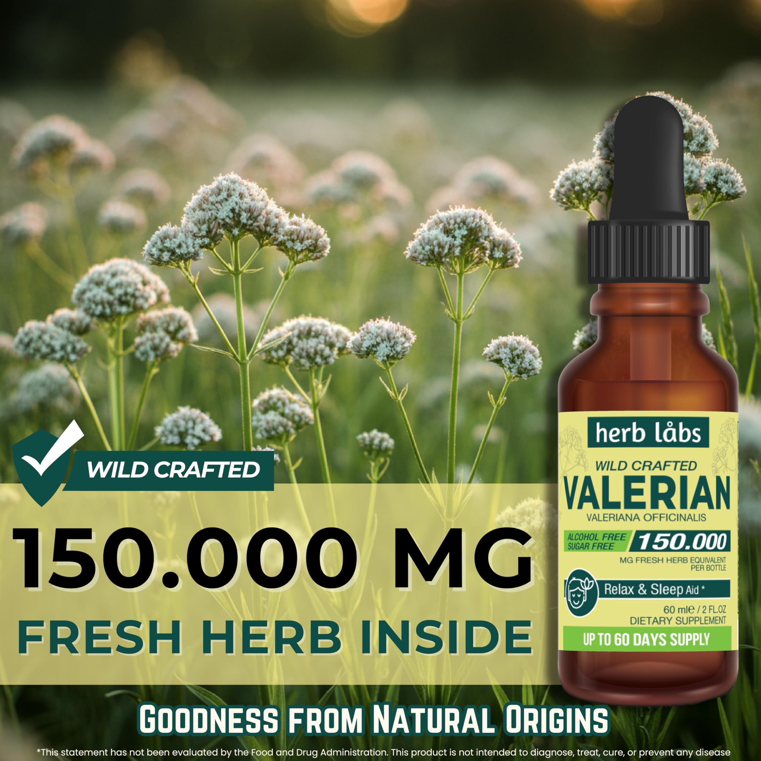 herbal valerian extract for better sleep