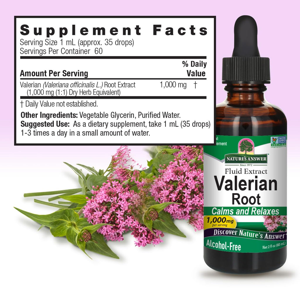 herbal valerian root for relaxation