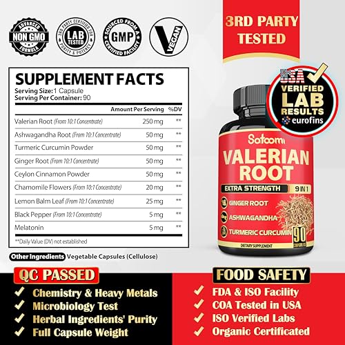 herbal valerian root for stress relief
