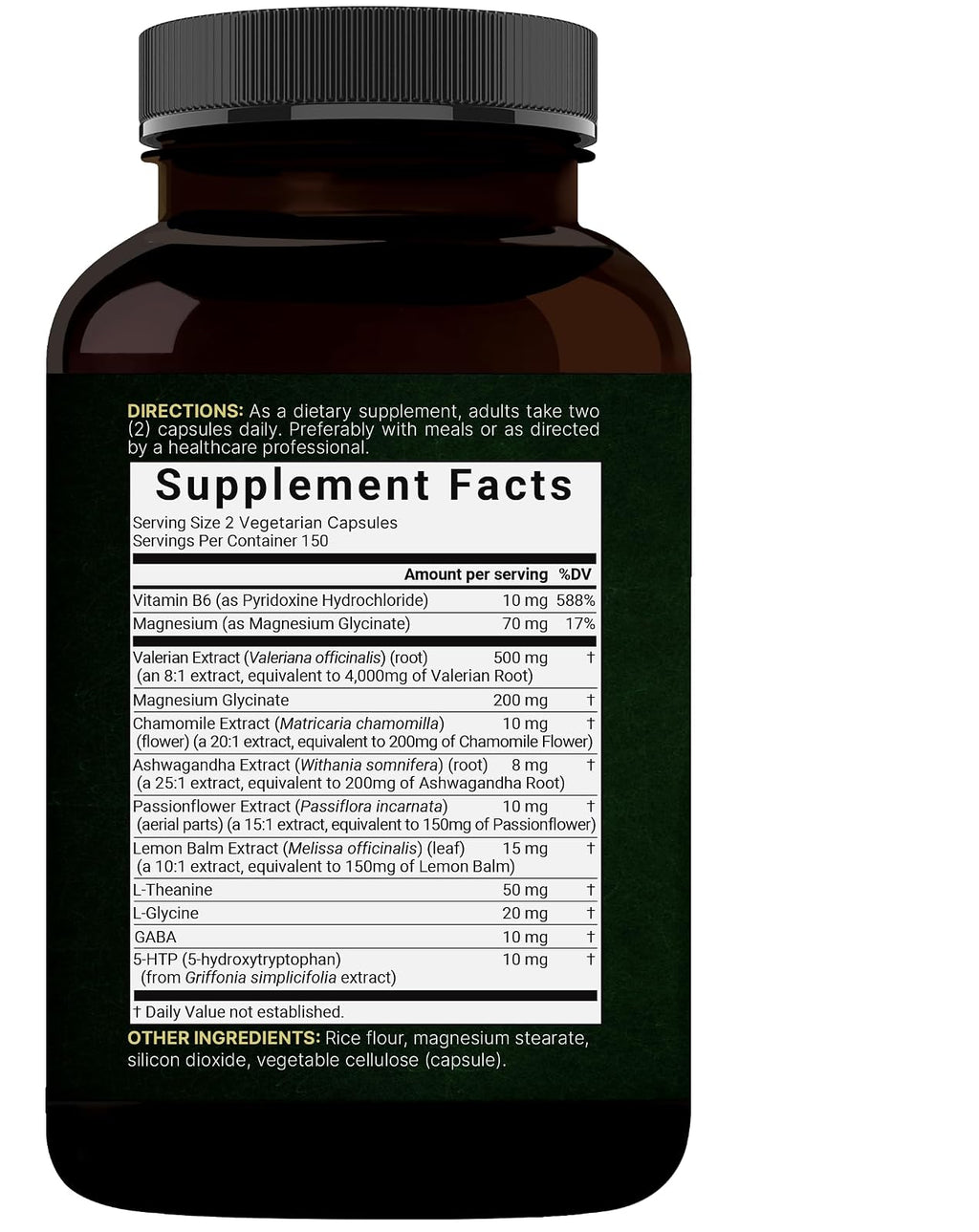 herbal valerian root for stress