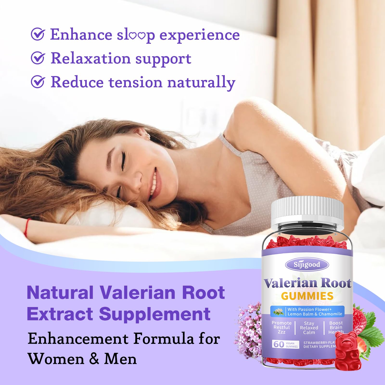 herbal valerian root gummies for anxiety
