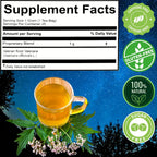 herbal valerian root tea blend