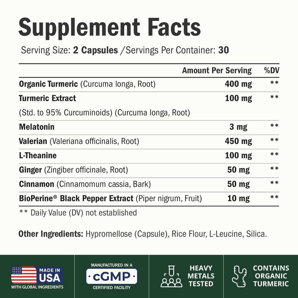 herbal valerian supplement for calm