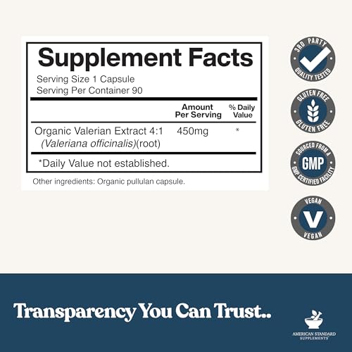 herbal valerian supplement for calming effects