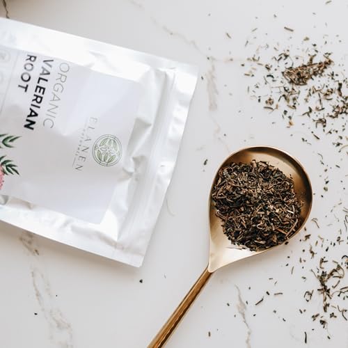 herbal valerian tea for calming effects