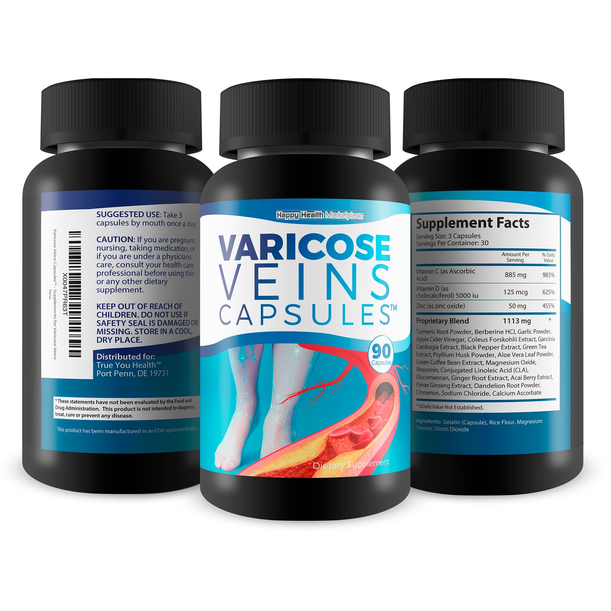 herbal varicose veins capsules benefits