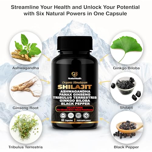Herbal vitality capsules with shilajit