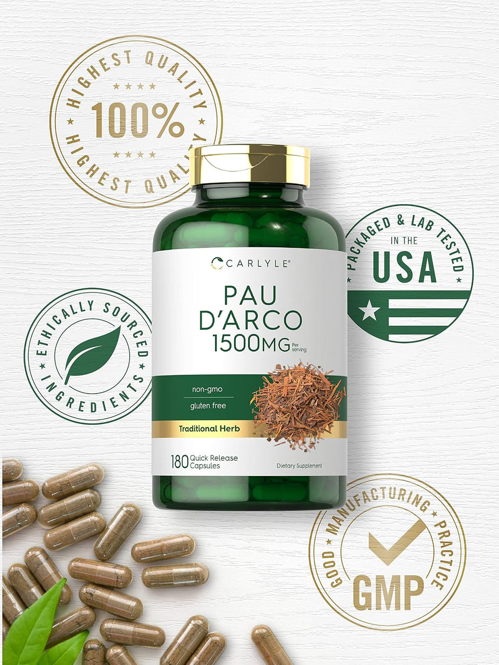 Herbal vitamin A source Pau D'Arco